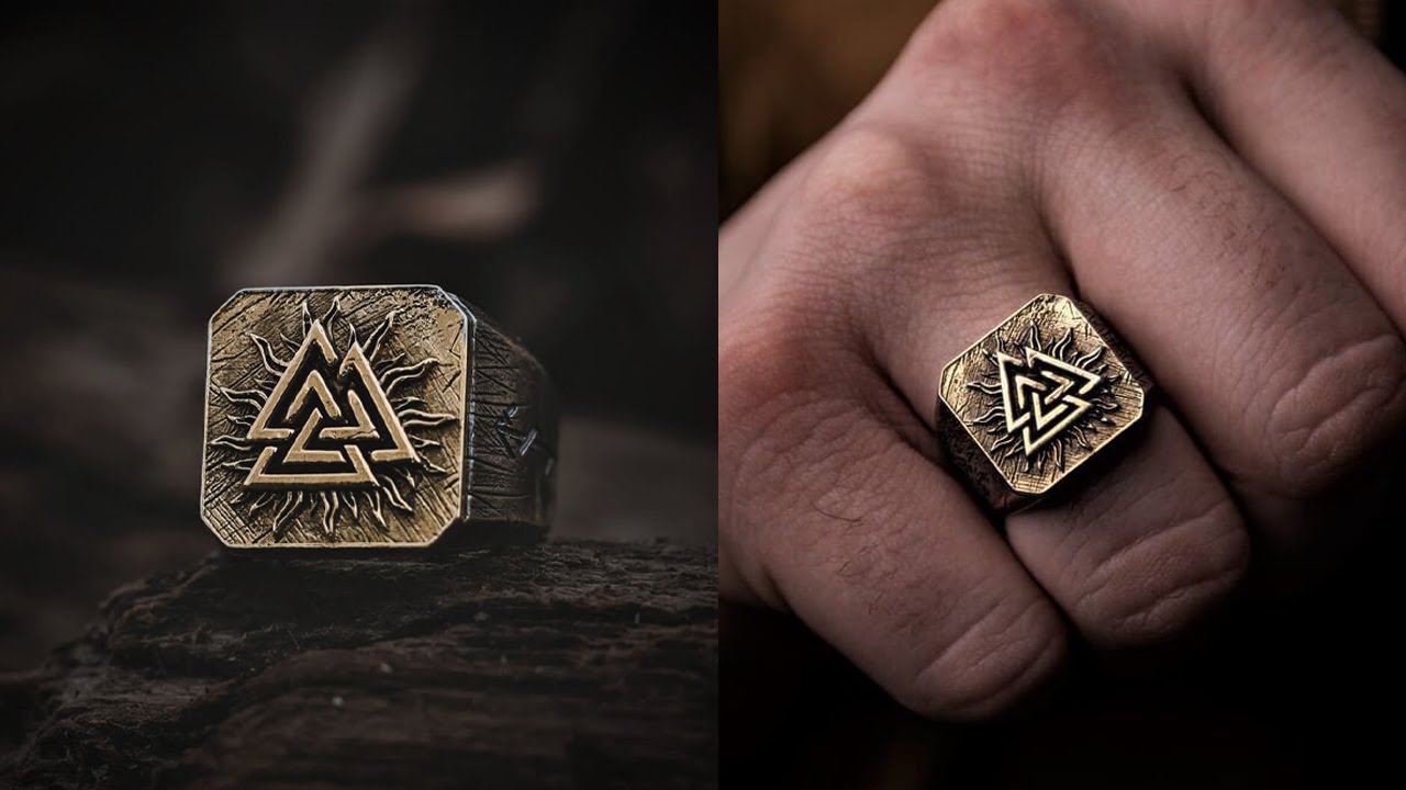 925 Silver Nordic Valknut Ring - Epic Loot Shop - YouTube