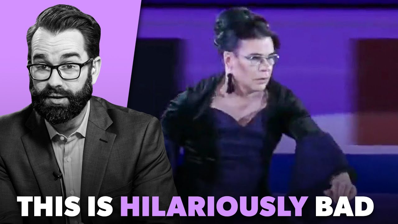 Hilariously Bad Trans Figure Skater - YouTube