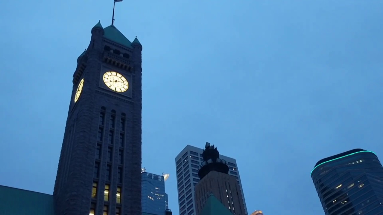 Minneapolis City Hall - clock tower reopening - YouTube