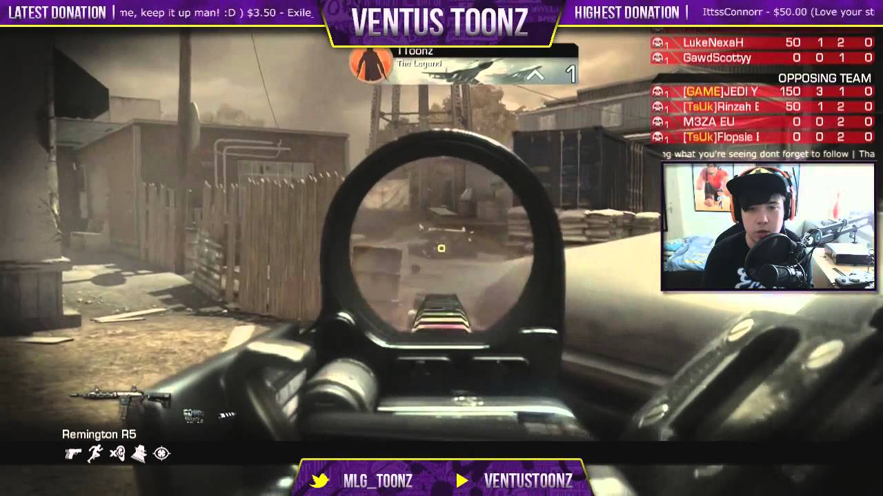 Cod Ghost Warhawk 3v4 Quick 6 0 Youtube 1435