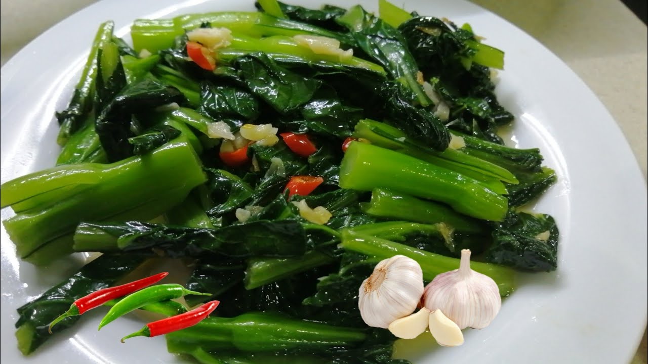 Choy Sum vegetable how to cook simple Chinese dish | Choi Sum - YouTube