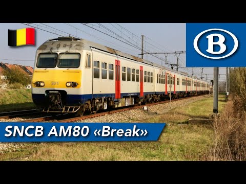 A review of SNCB -Break- AM80 trainset