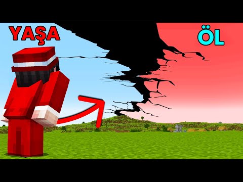 Neden Minecraft'ta Gökyüzünü Ortadan İkiye Böldüm?
