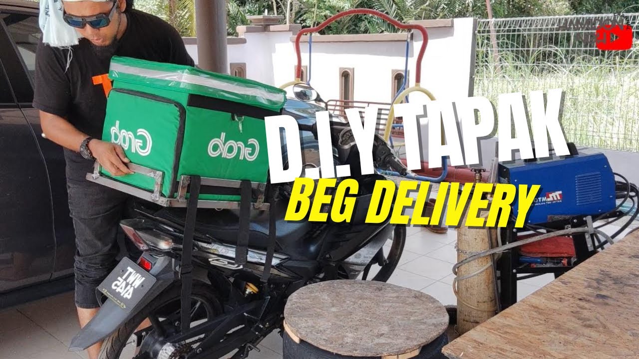 DIY Tapak Beg Delivery Grabfood/Foodpanda - YouTube