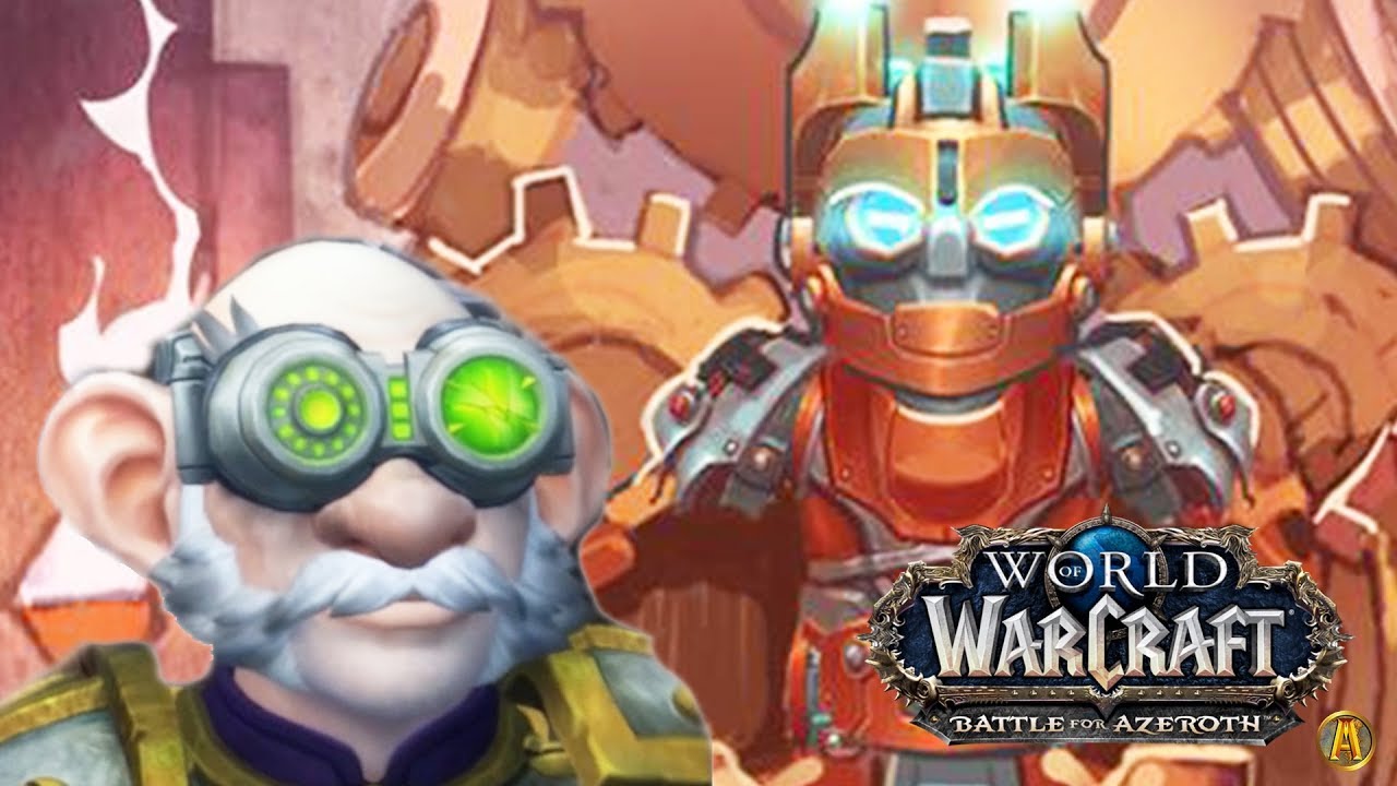 Legend of Mechagon - All Cutscenes [8.2 WoW BFA: Rise of Azshara] - YouTube