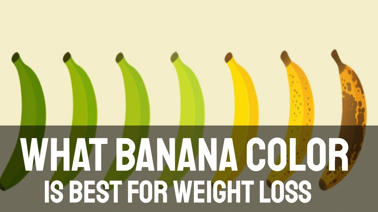 What Banana Color Is Best For Weight Loss - YouTube