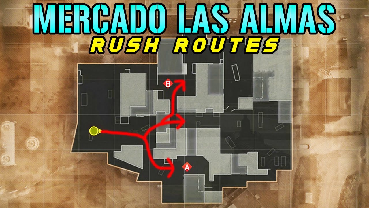 BEST Modern Warfare 2 Search and Destroy Rush Routes on MERCADO! (MWII ...