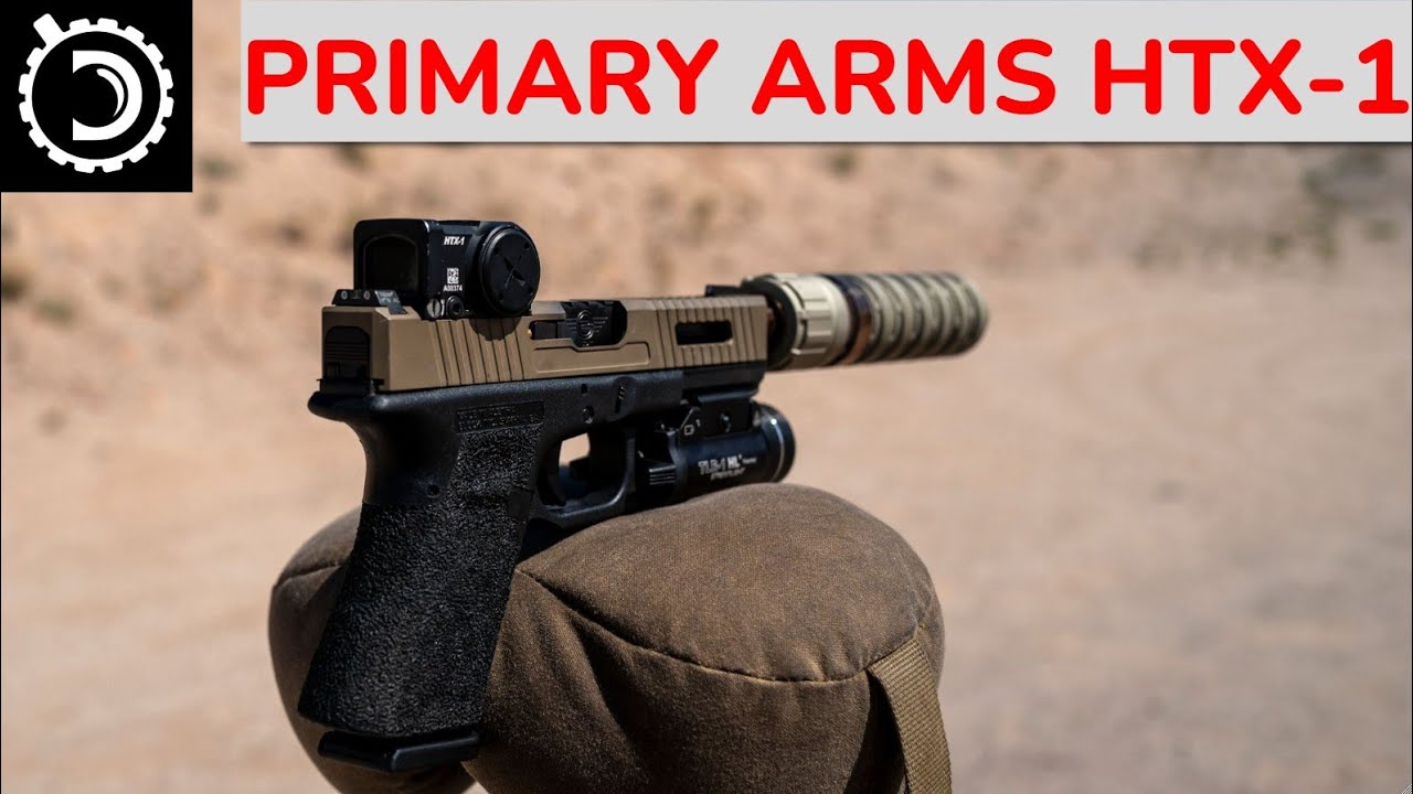 Primary Arms HTX-1 US Made Red Dot Sight - YouTube