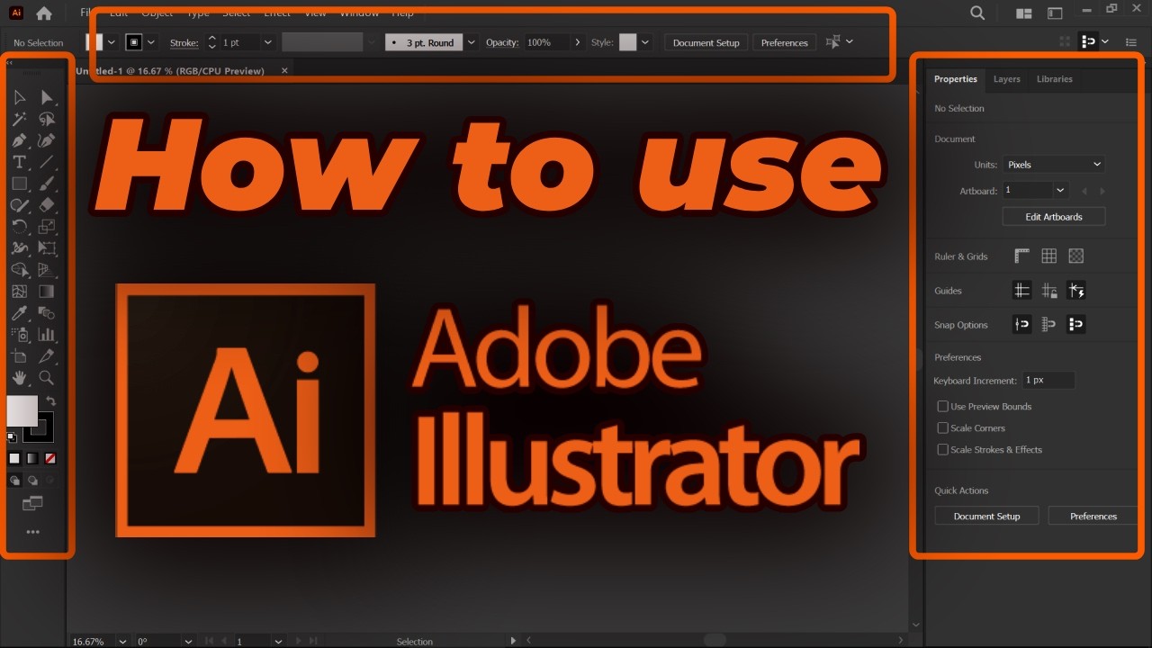 How to Use Illustrator Like a Pro in 2025 - for Beginners - YouTube
