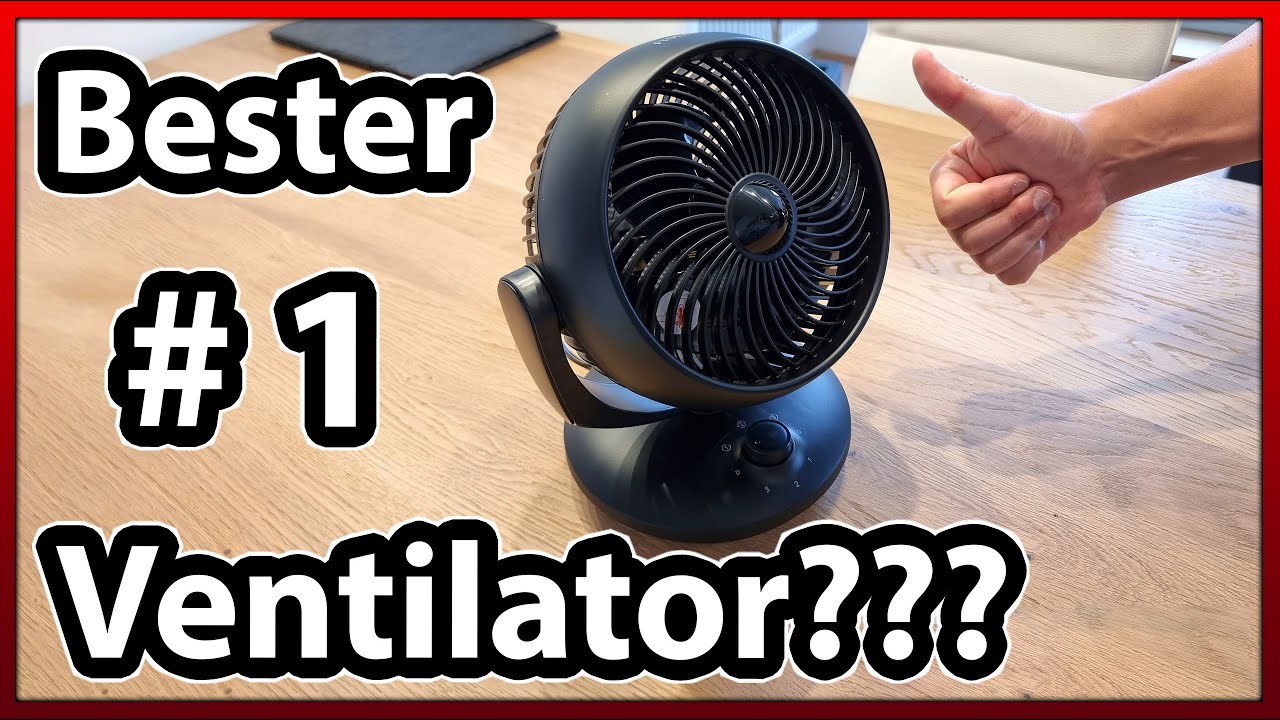 ️ DER BESTE VENTILATOR? Super LEISE & TURBO-STARK im Test mit 3D Turbo ...