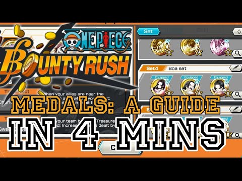 OPBR Medals in 4 Mins Guide Aug 2023 | One Piece Bounty Rush | (4.5 ...