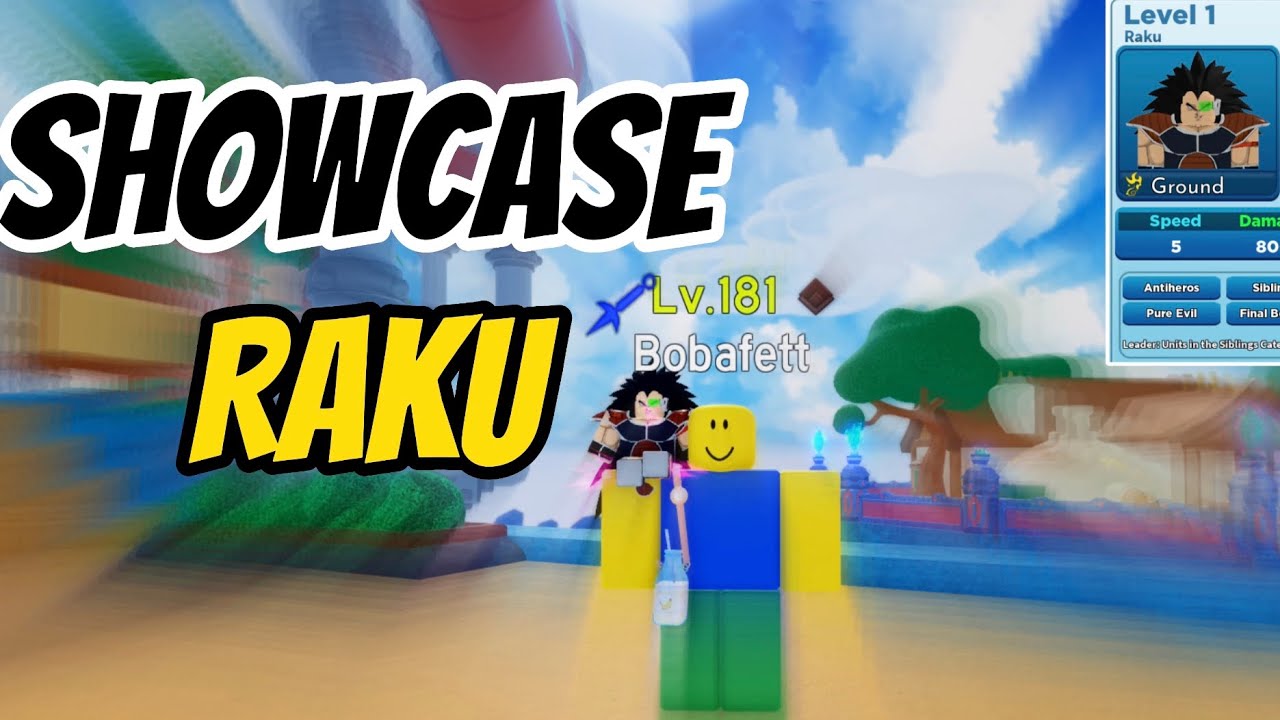RAKU showcase [⭐ All star tower defense]huge update - YouTube