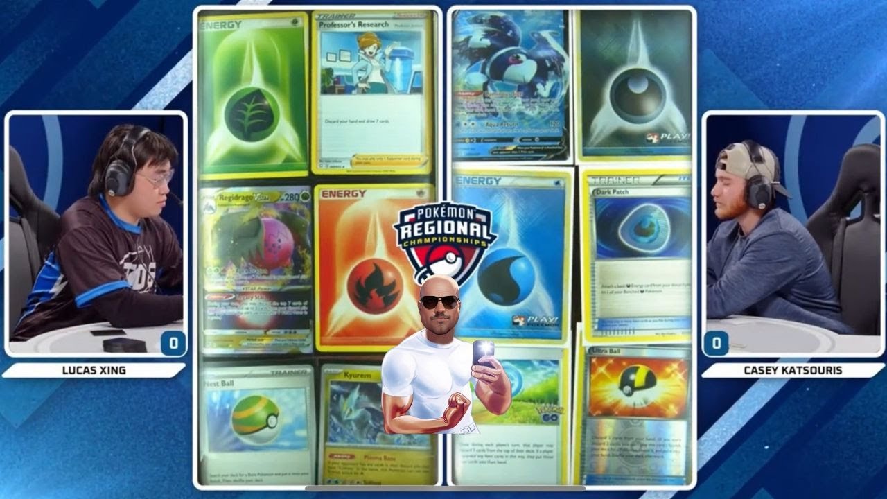 Lucas Xing VS Casey Katsouris TCG Day 1 | 2025 Pokémon Toronto Regional ...