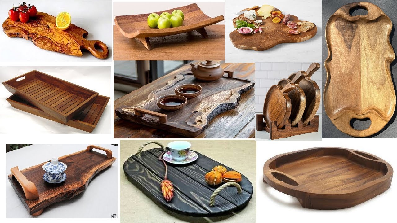 The Beauty of Wooden Serving Trays design ideas | Stylish Home ...