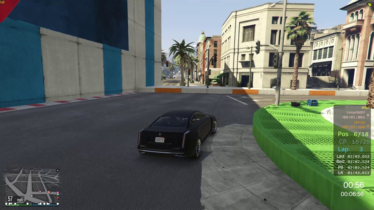 GTA FiveM Racing - Project Homecoming - #104 Revolter Downtown - YouTube
