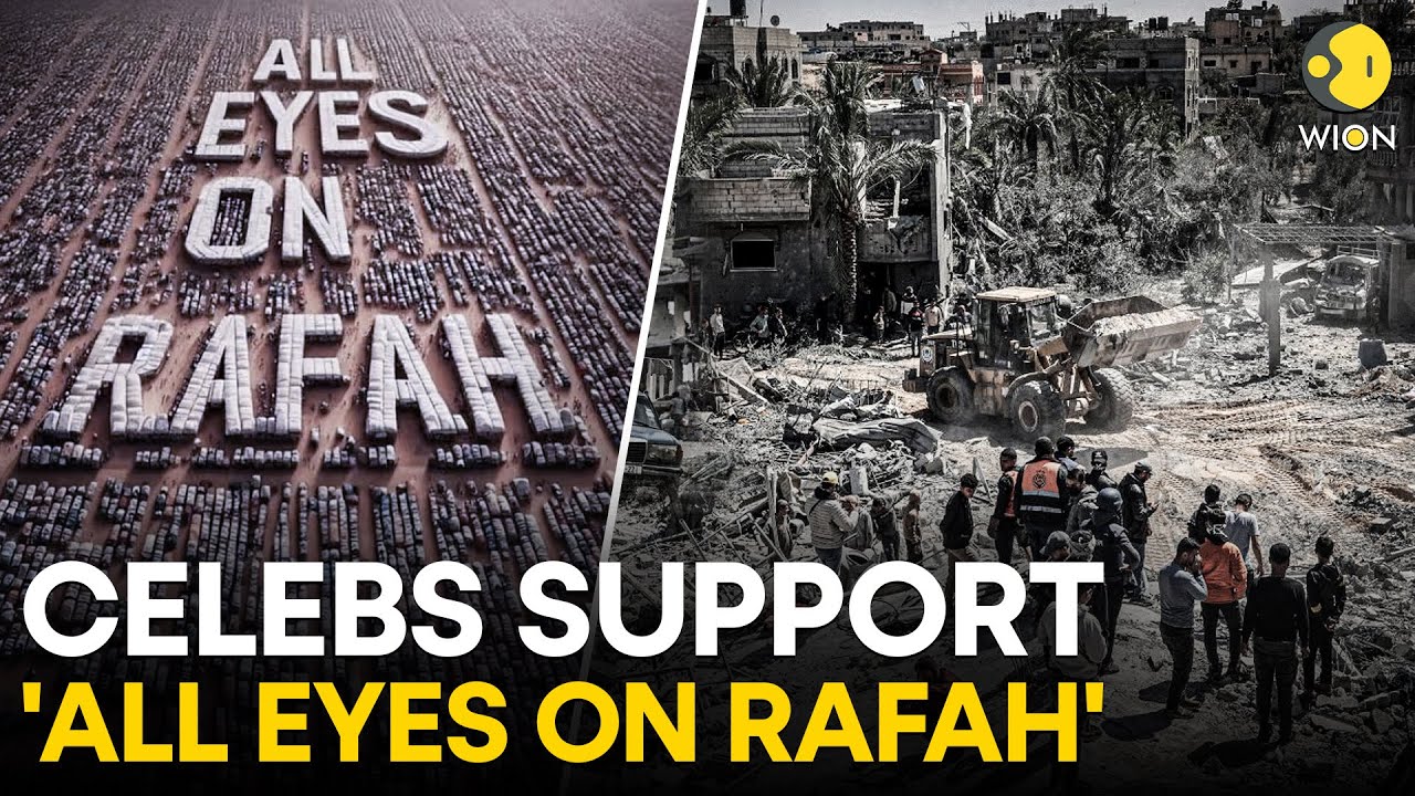 All eyes on Rafah: These celebrities express support to Rafah amid ...