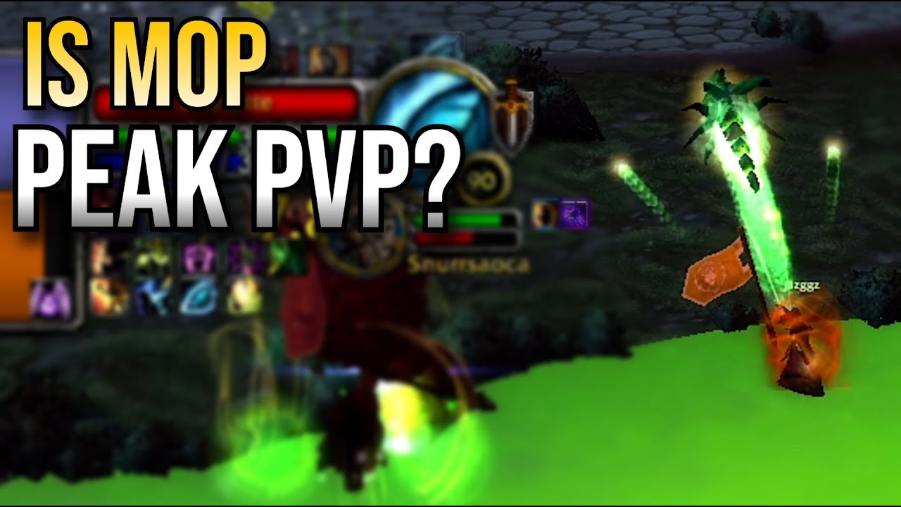 IS MOP THE PEAK PVP EXPANSION AS PEOPLE SAY? - YouTube