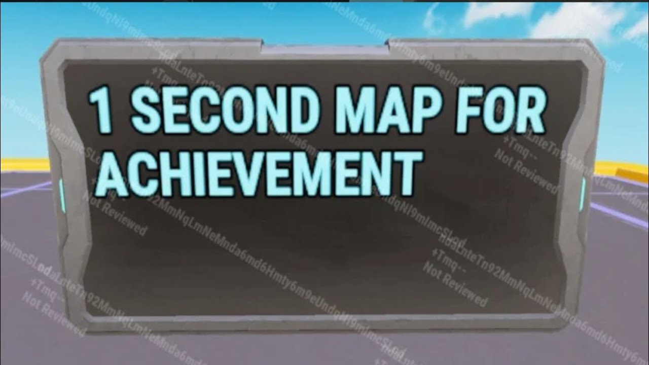 How to create 1 second map in wow pubg mobile in 2024 - YouTube
