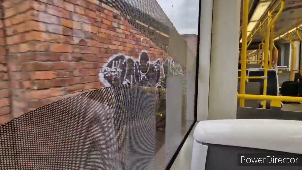 Tram Ride Manchester Metrolink Red Line:The Trafford Centre to ...