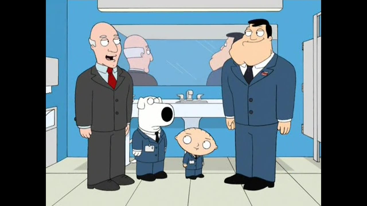 Family Guy - Stewie and Brian pose as CIA agents - YouTube