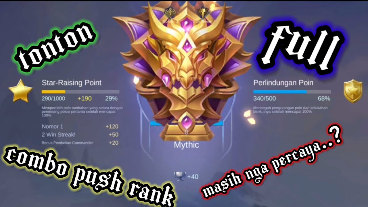 tutorial push rank mythic magic chess @pepengteachanel4303 - YouTube