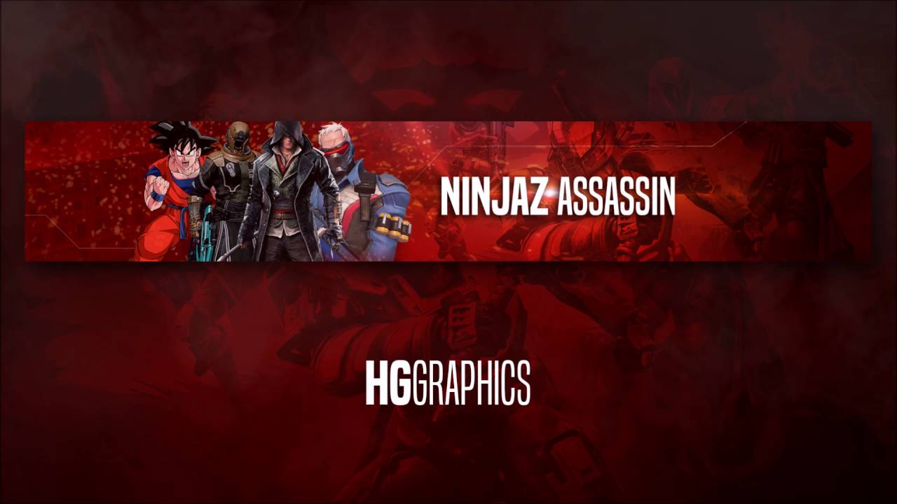 Custom Gaming Banner for Ninjaz Assassin - YouTube