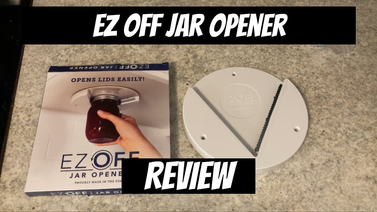 This Will Make Jar Opening So Much Easier! (EZ Off Jar Opener Review ...