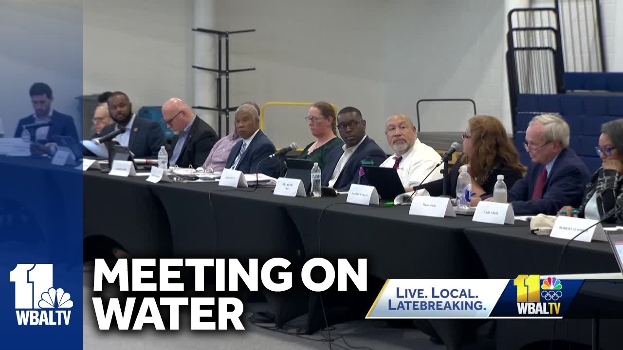 Baltimore water task force meets to clear up parasite concerns - YouTube