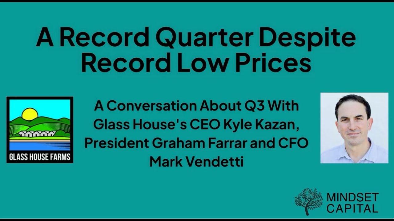 A Record Quarter Despite Record Low Prices - YouTube
