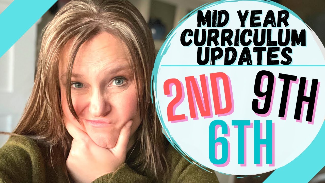 HOMESCHOOL PLANS CHANGE!! Mid-year update 2022 || TGATB, Shormann Math ...