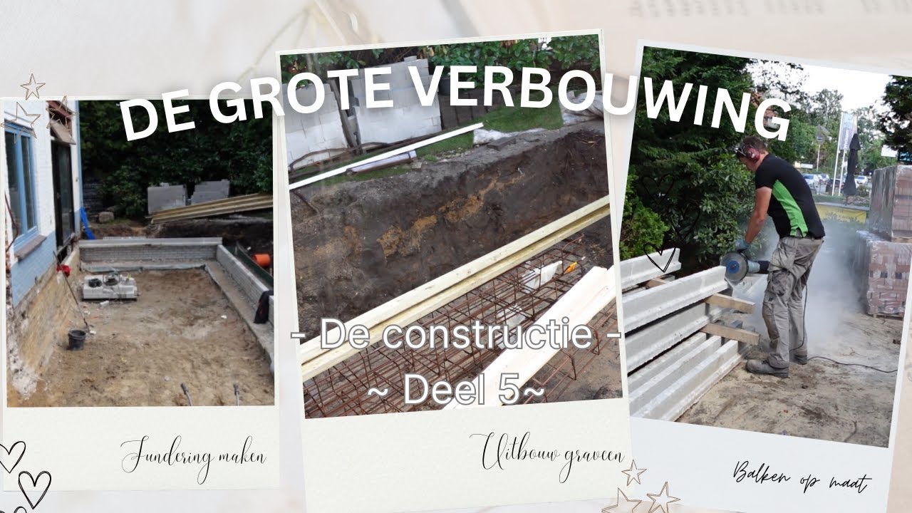 Huis verbouwen | De constructie | Deel 5 - YouTube