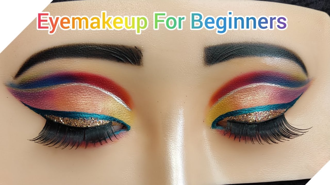 Step By Step Glitter Eyemakeup🌾🍁🍂 Eyemakeup Eyemakeuptutorial 3237