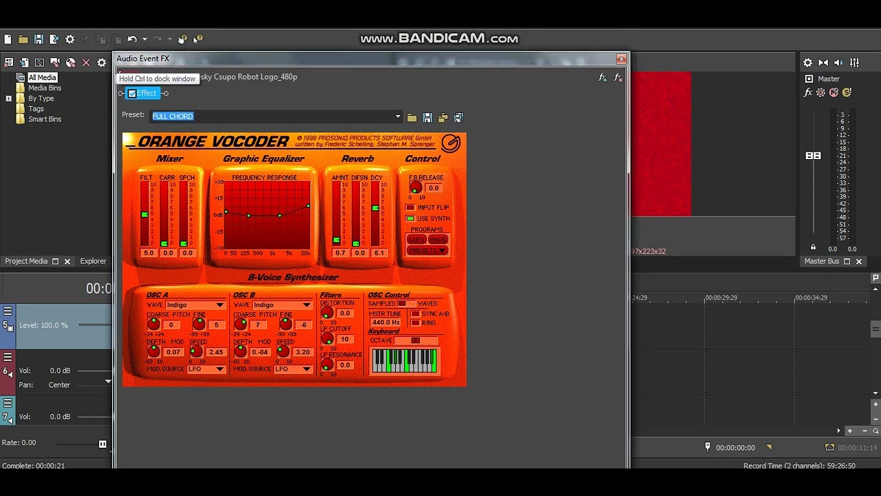 How To Make 2 New Vodafone Orange Vocoder Effects - YouTube