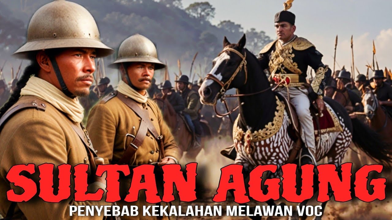Sejarah Raja Sultan Agung: Strategi Perang Mataram Melawan VOC - YouTube