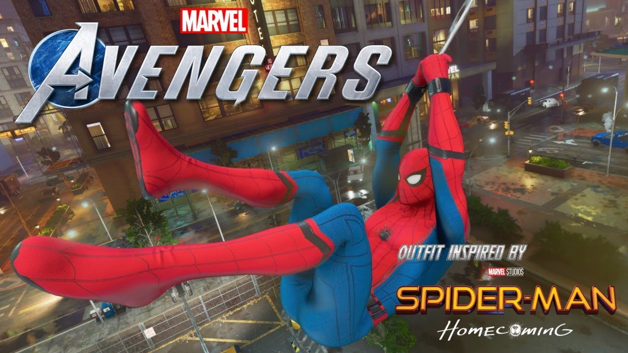 Marvel's Avengers - Spider-Man MCU Outfit (Homecoming) - YouTube