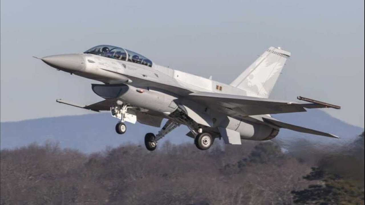 Finally: F-16 Block 70 Fighter Jet First Flying - YouTube
