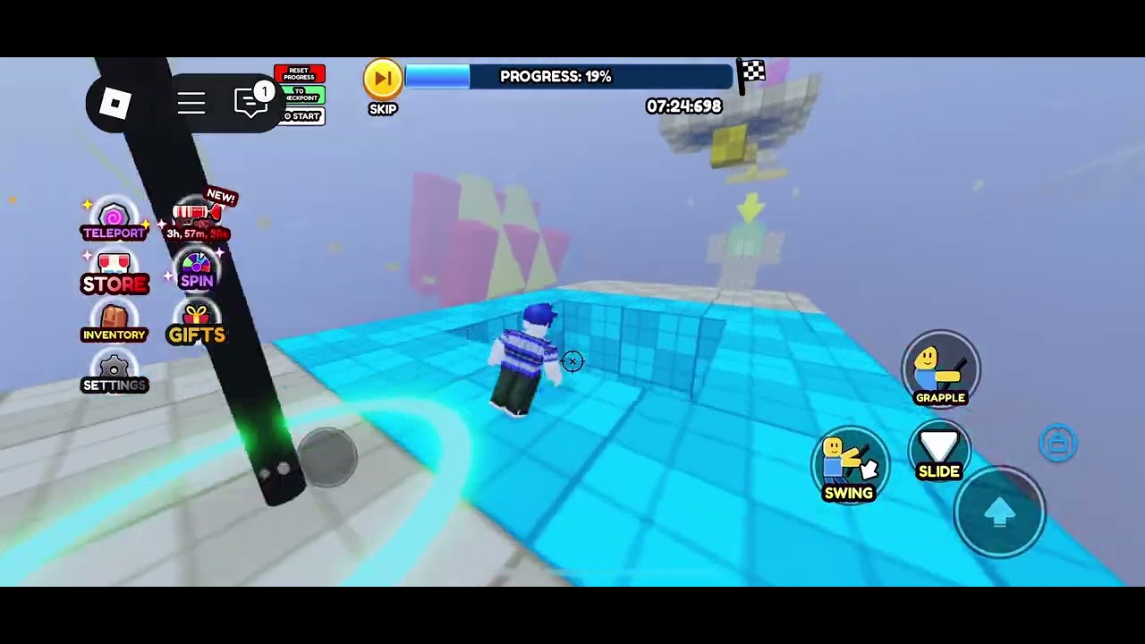 Grapple swing 2 - YouTube