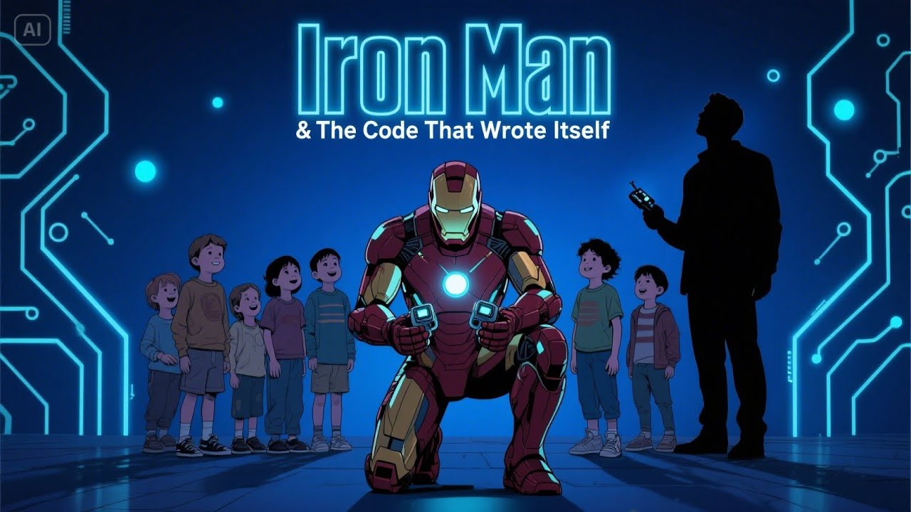 🧠 Iron Man & The Code That Wrote Itself 🤖 | Superhero Story for Kids ...