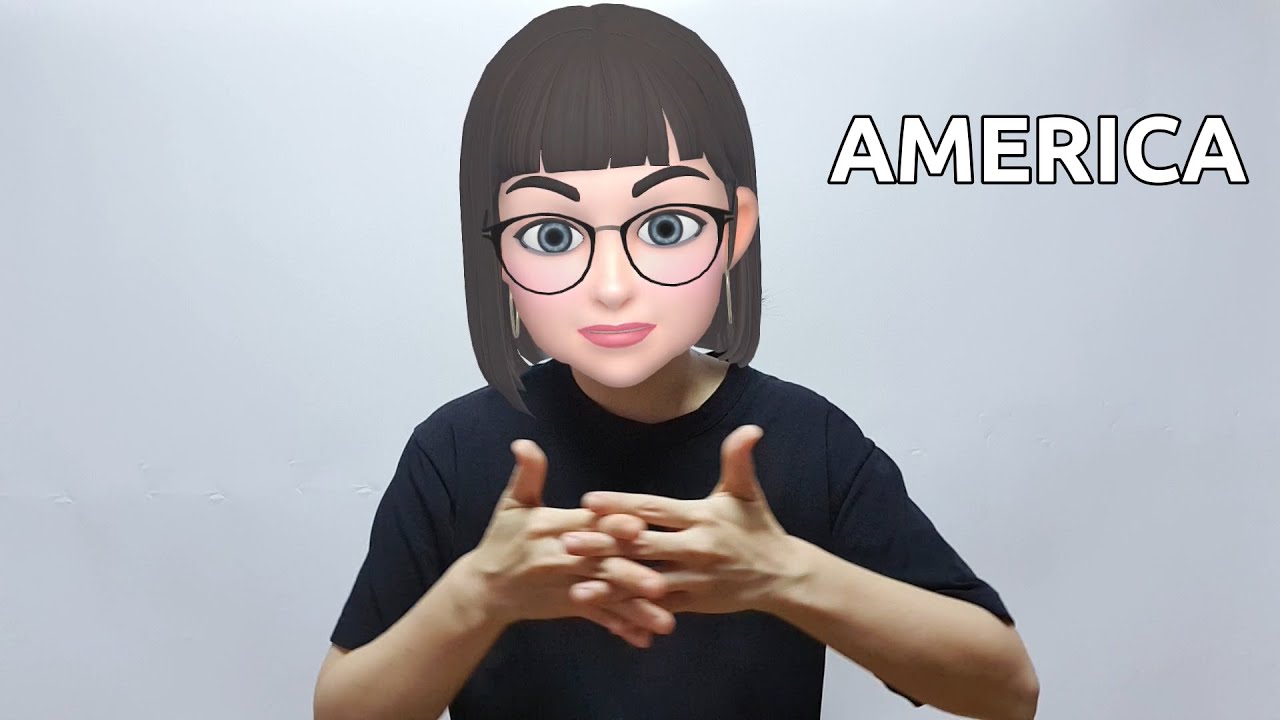 How to Sign America in American Sign Language (ASL)? - YouTube