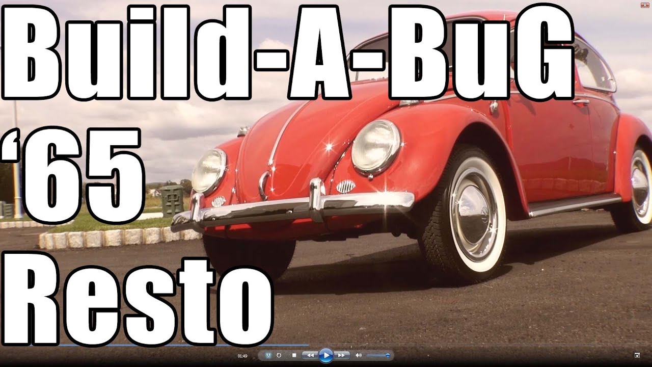 Classic VW BuGs 1965 Build A BuG Restoration Ruby Red Beetle Project ...