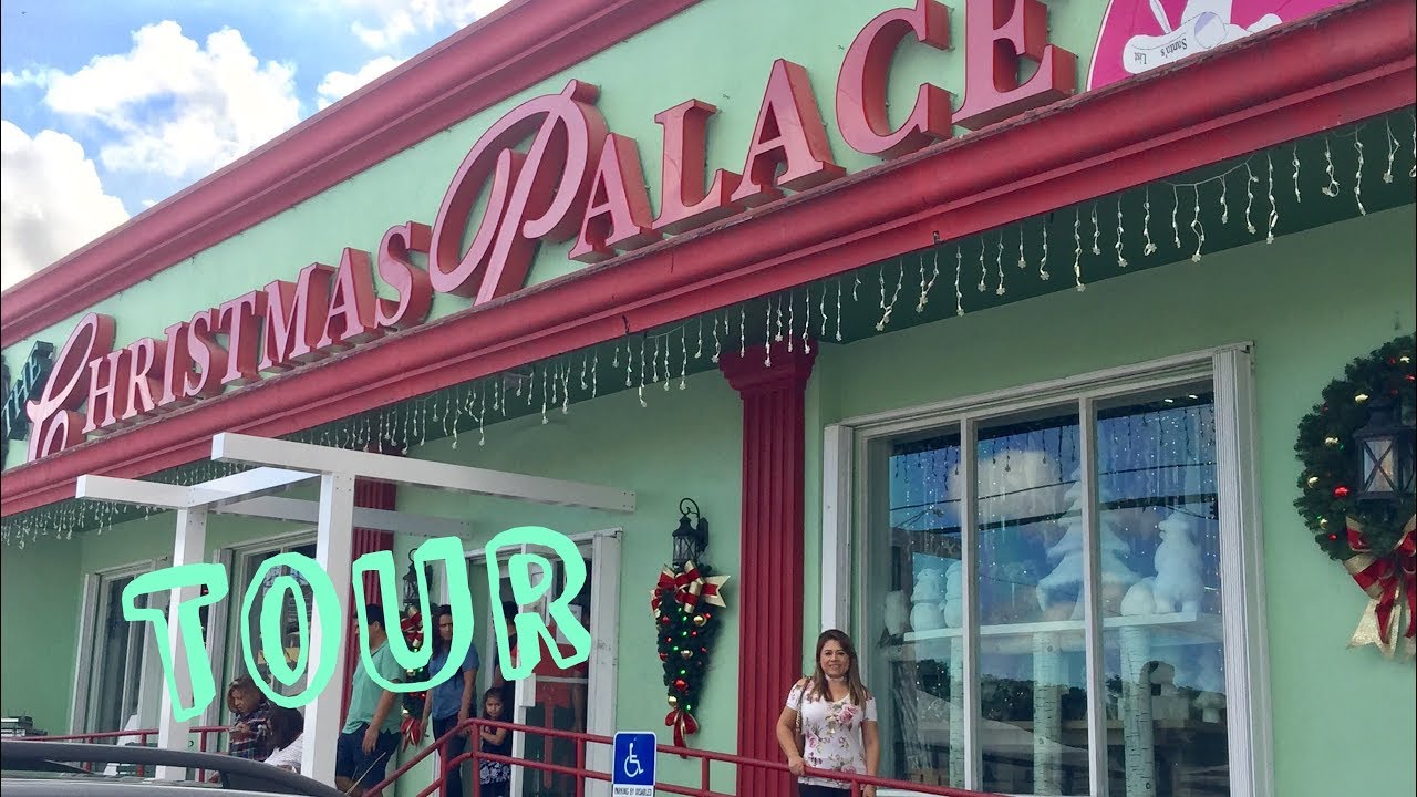 TOUR POR CHRISTMAS PALACE🎄⛄/ideas y colores para arboles de navidad ...