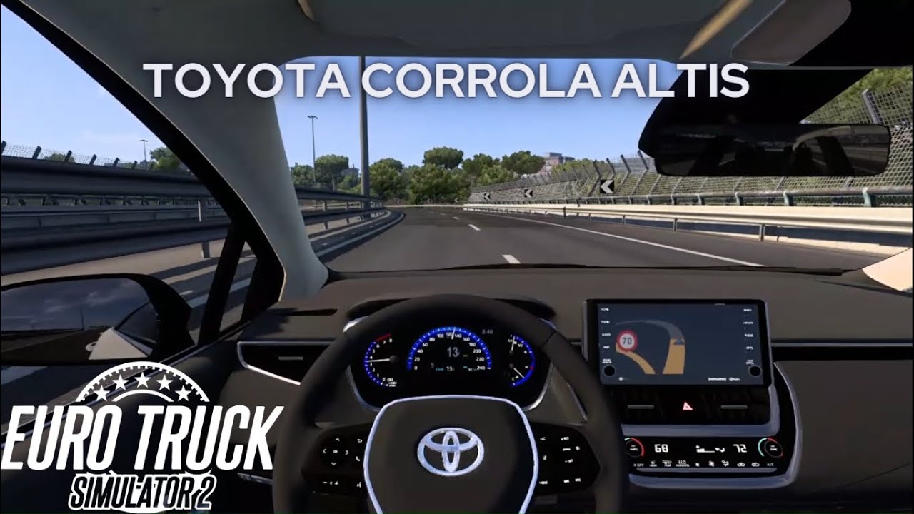TOYOTA CORROLA ALTIS- Euro Truck Simulator 2 - YouTube