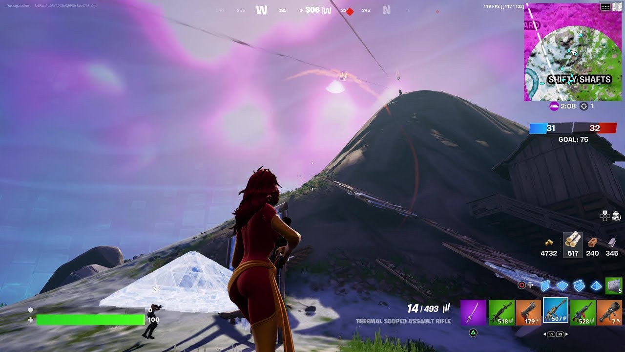 Fortnite - Red markers on the compass and other visual aids not showing ...