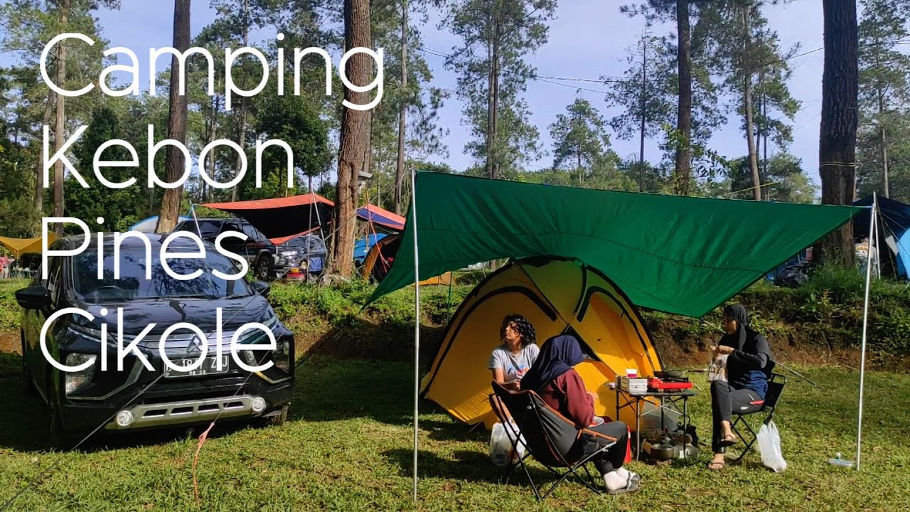 Camping KEBON PINES Cikole Lembang | End Year Camp Bareng Campervan ...