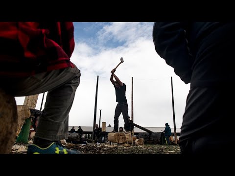 Watch now: Forestry Days logging sports show competition - YouTube