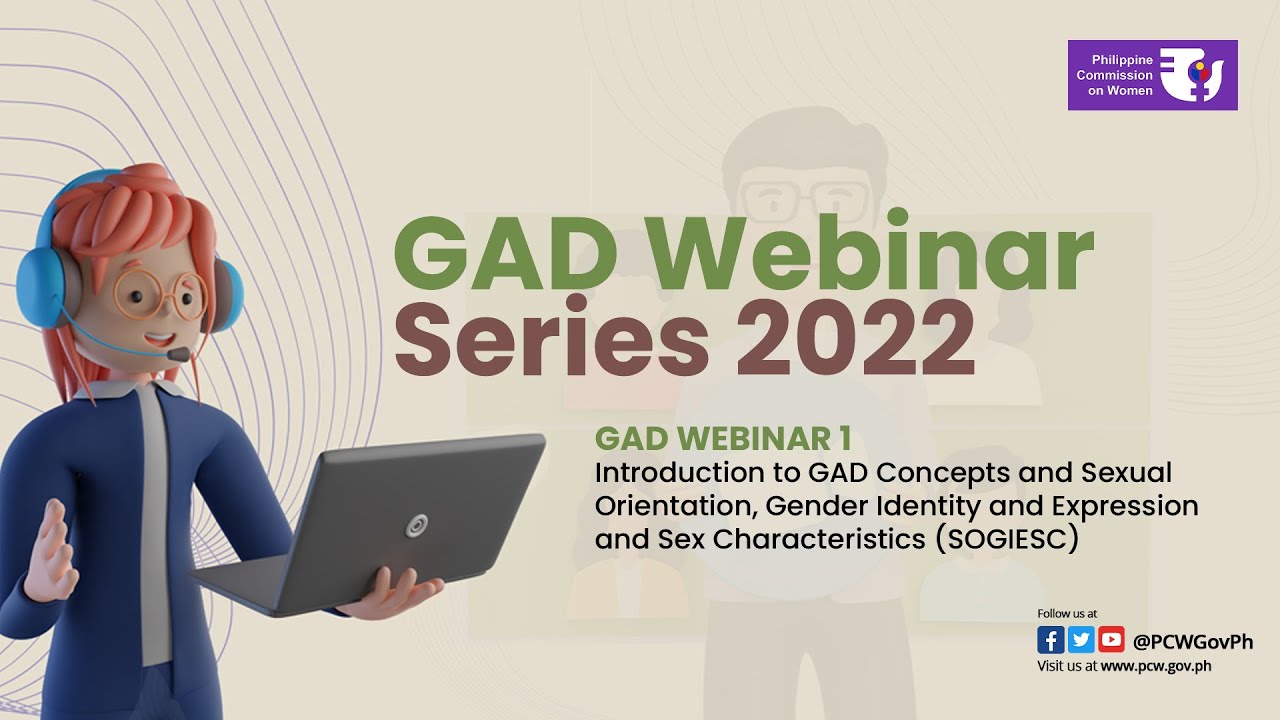 GAD Webinar Series 2022: Webinar 1 - Introduction to GAD Concepts and ...