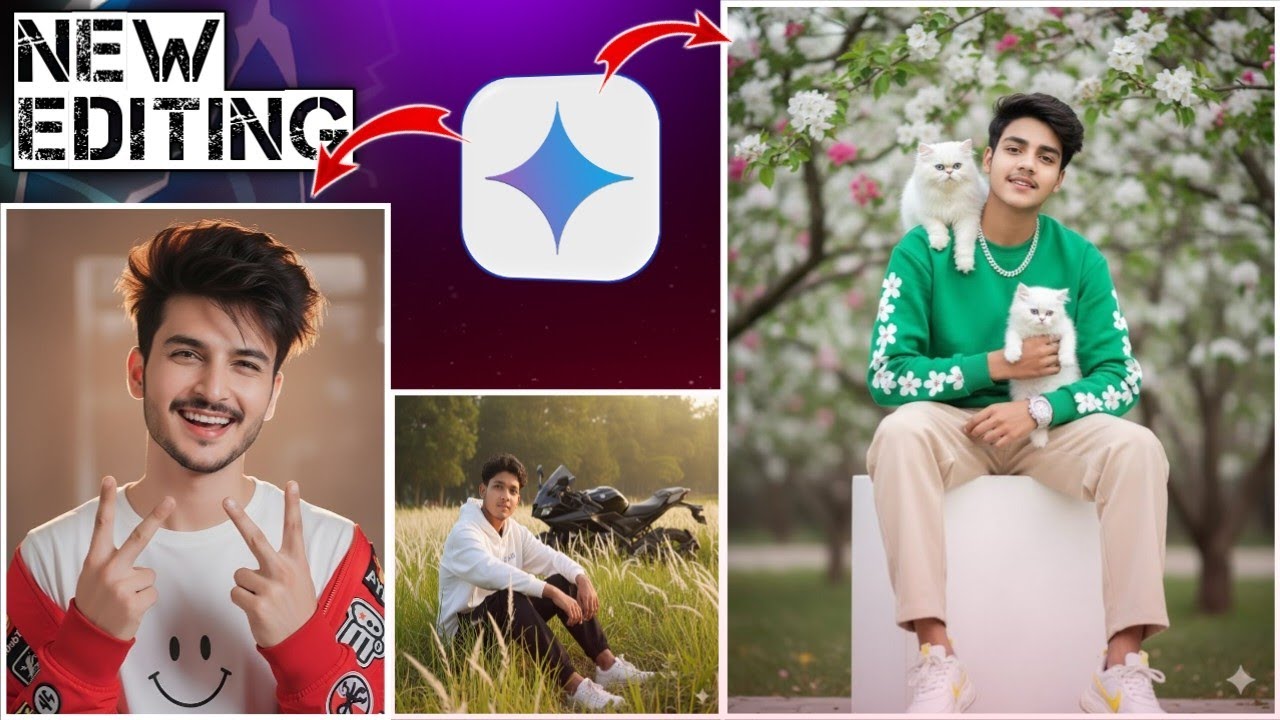 New Trending GeminiAi Photo Editing || Google Gemini Ai Boy's Trending ...