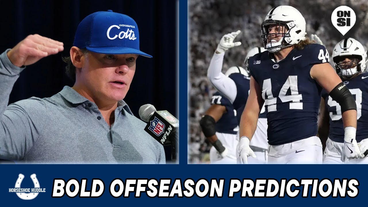 Indianapolis Colts: 2025 Offseason BOLD Predictions | Horseshoe Huddle ...