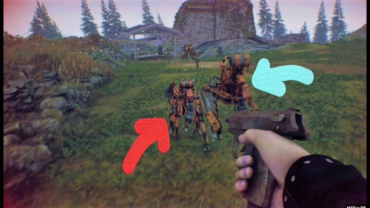 アイネ・キュッヒェンシャーベが対ロボットFPSをプレイする!!part1【ジェネレーションゼロ/Generation Zero】 - YouTube