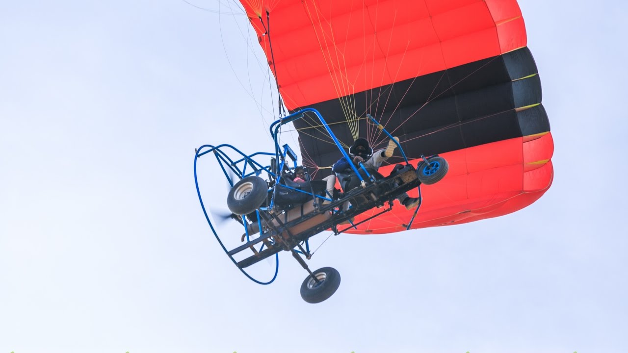 MOTORIZED PARAGLIDING - YouTube